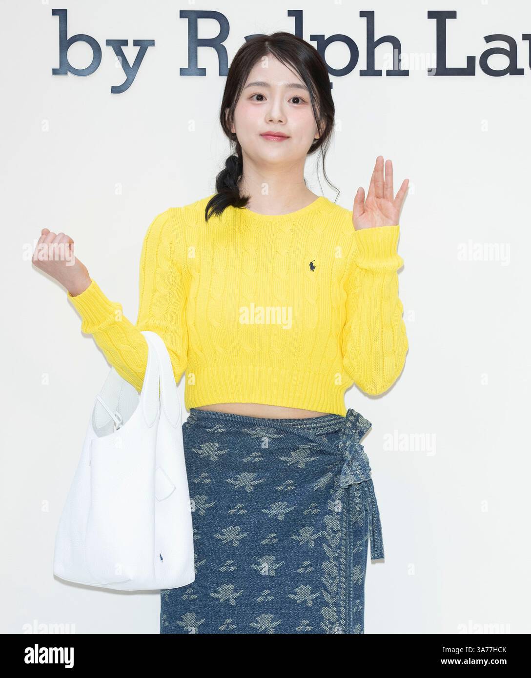 Seoul, South Korea. 26th Mar, 2025. South Korean actress Chae Seo-an ...