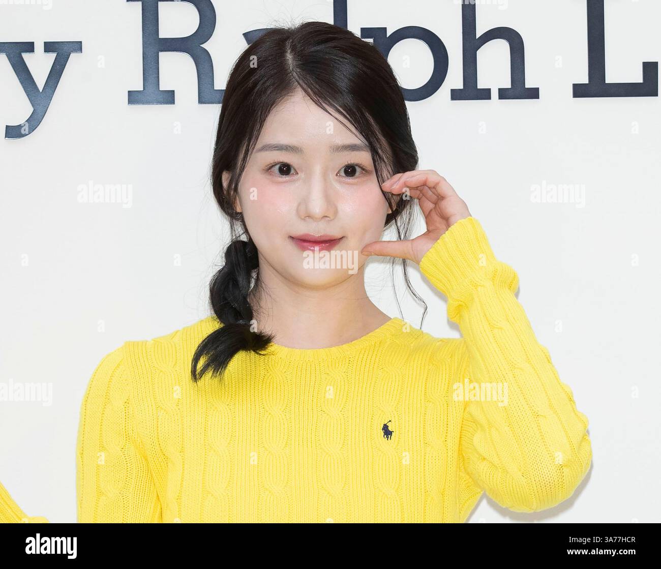 Seoul, South Korea. 26th Mar, 2025. South Korean actress Chae Seo-an ...