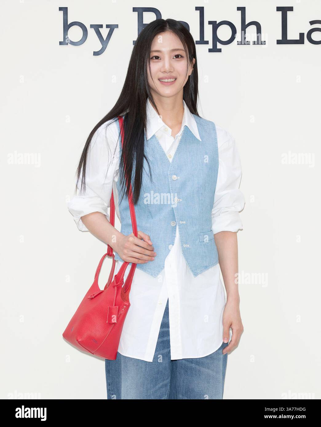 Seoul, South Korea. 26th Mar, 2025. South Korean actress Hong Hwa-yeon ...