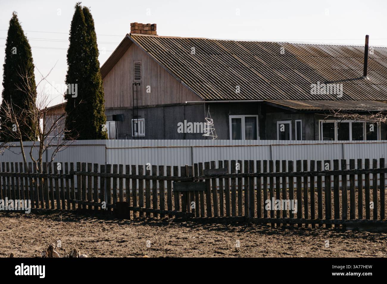 Abandoned farm house in open range near Reece, Kansas Stock Photo - Alamy