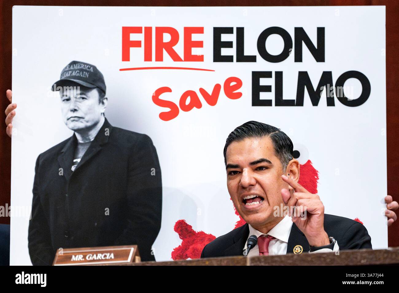 Washington, United States. 26th Mar, 2025. Rep. Robert Garcia, D-CA ...