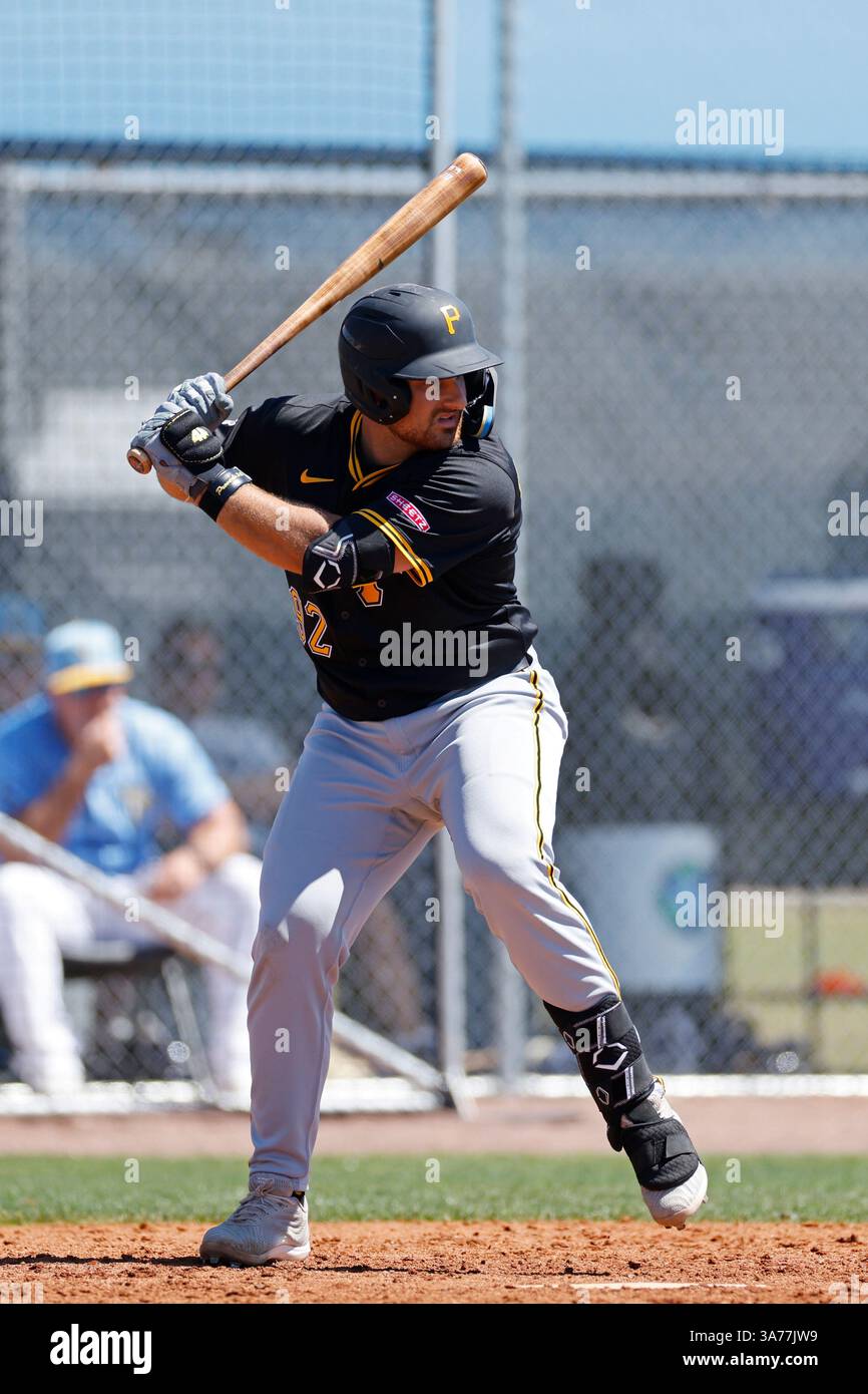 PORT CHARLOTTE, FL - MARCH 19: Pittsburgh Pirates catcher Aaron ...
