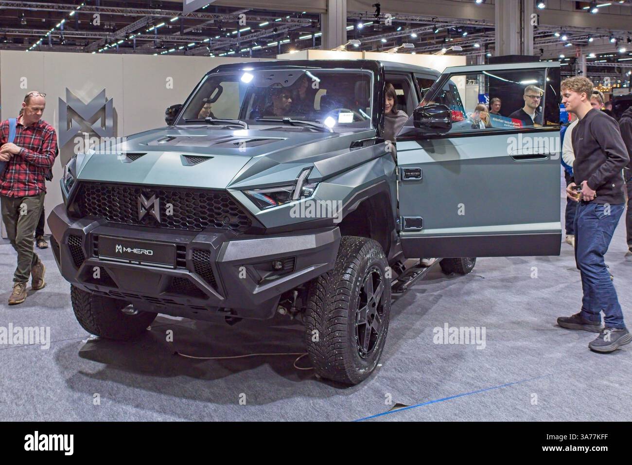 Pasila, Helsinki, Finland – March 14. 2025: Dongfeng M-Hero 917 ...