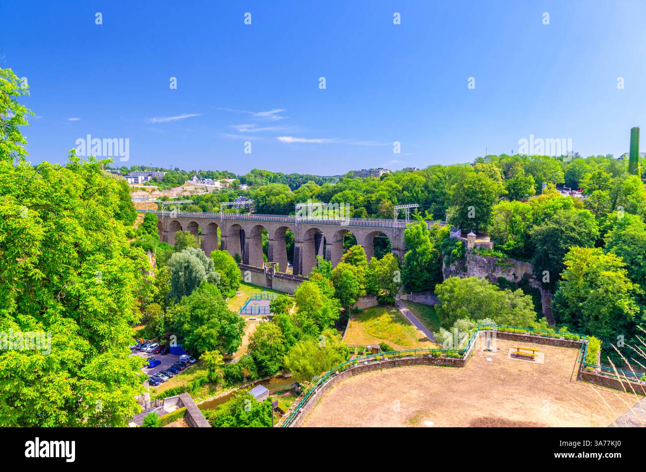 Pulvermuhl Viaduct Biisser Breck railway stone arch viaduct bridge ...