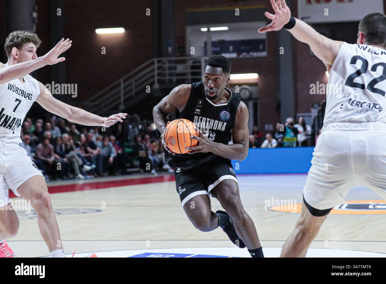 #19 Biligha Paul Stephan (Bertram Derthona Basket Tortona) during ...
