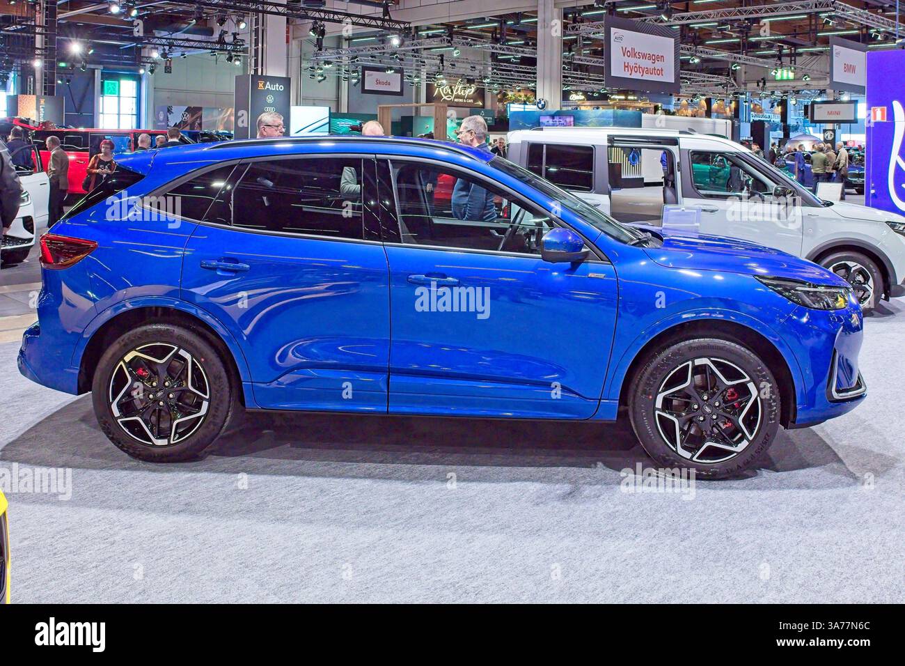 Pasila, Helsinki, Finland – March 14. 2025: Ford Kuga ST-Line X 2.5 ...