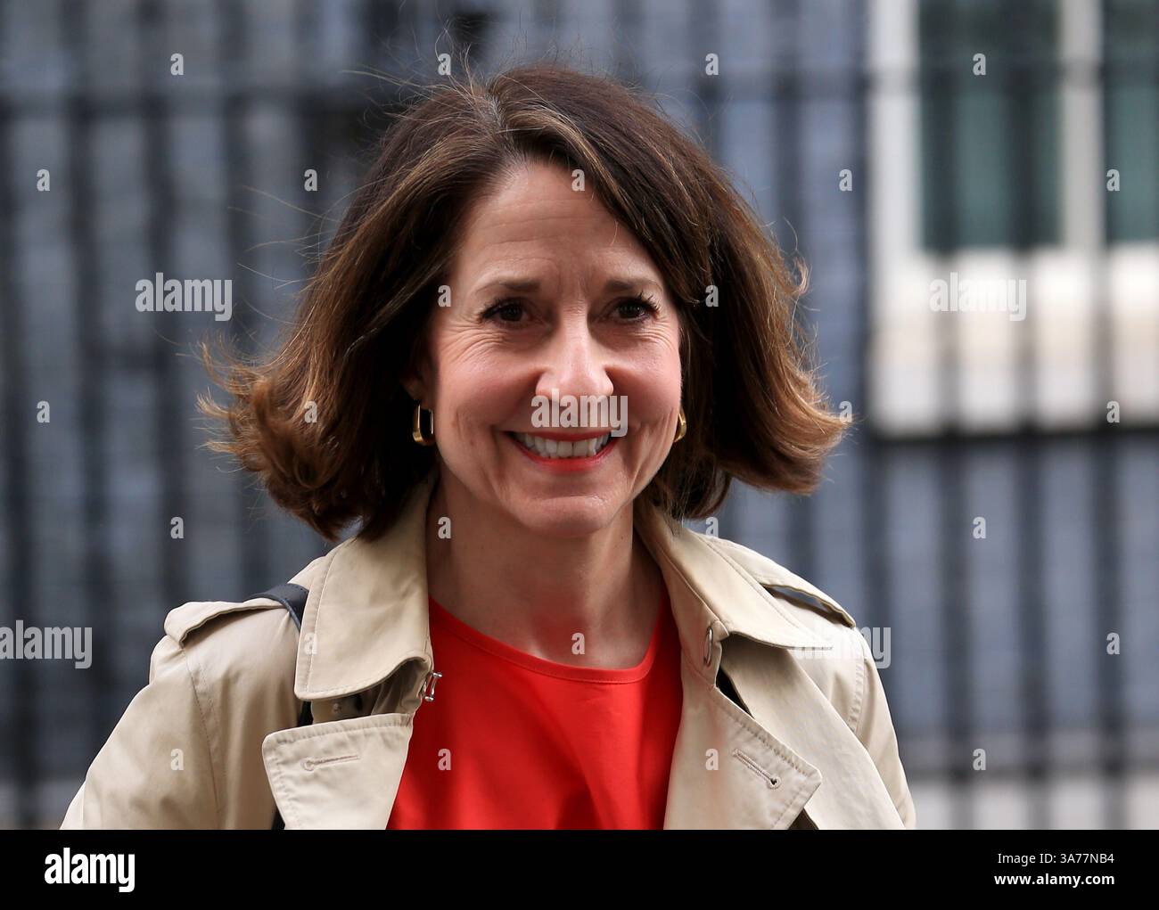 Liz Kendall, UK work and pensions secretary leaves 10 Downing Street ...