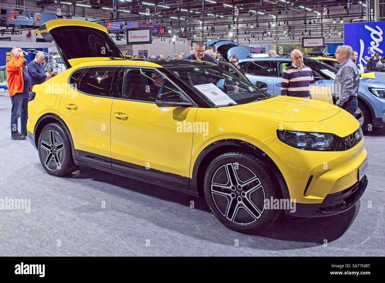 Pasila, Helsinki, Finland – March 14. 2025: Ford Capri Premium Extended ...