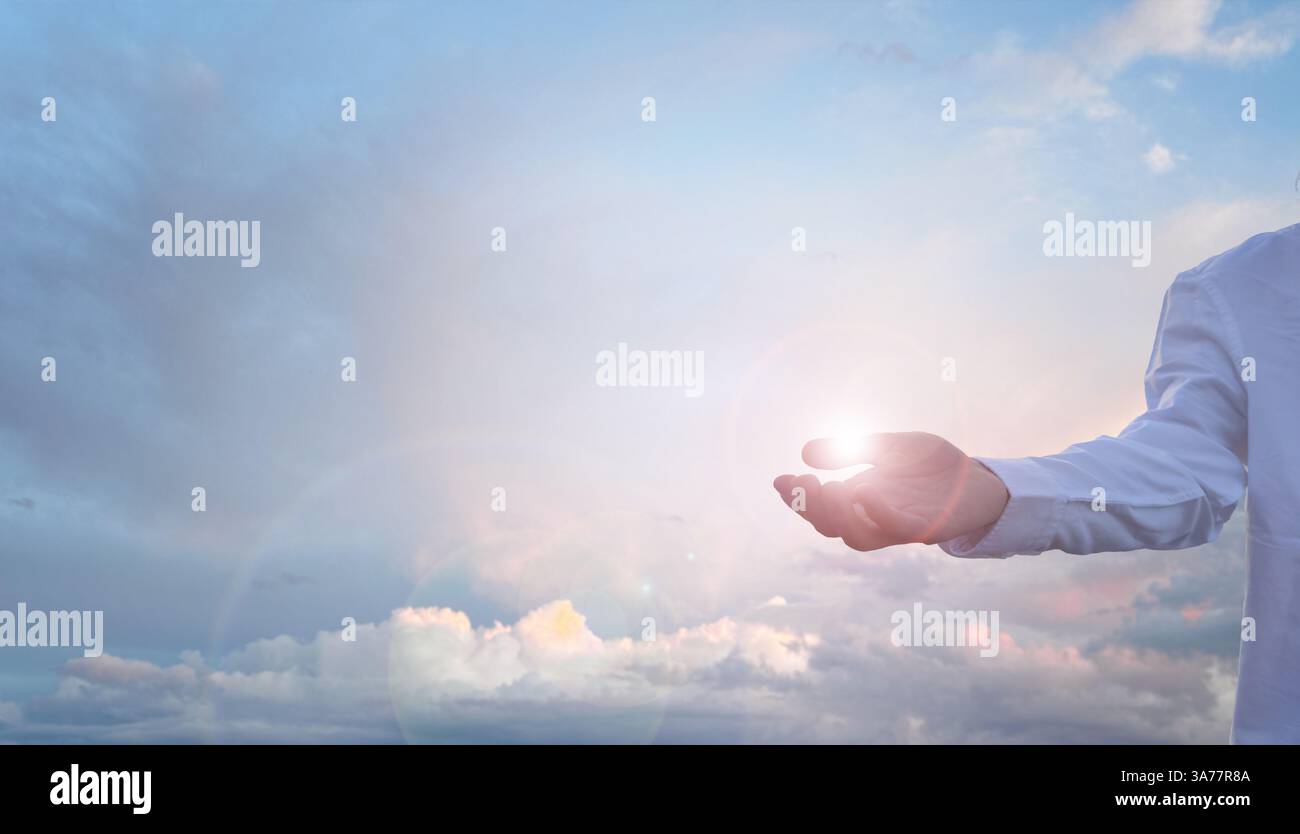 Jesus Christ giving his arm, hand gestures of Jesus dying on the cross ...