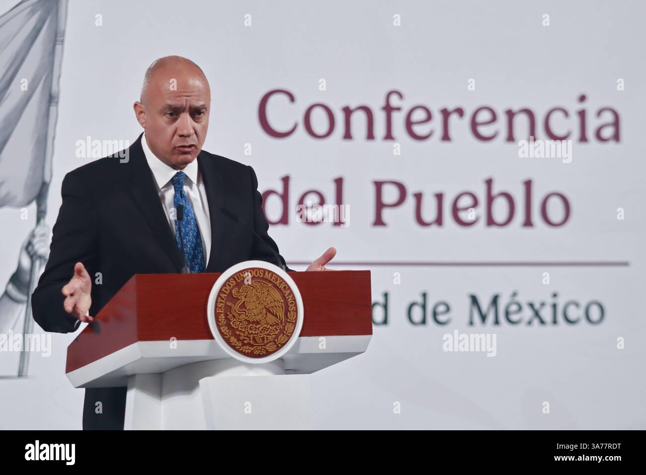 Mexico City, Mexico. 26th Mar, 2025. Jesús Esteva, Secretary of ...