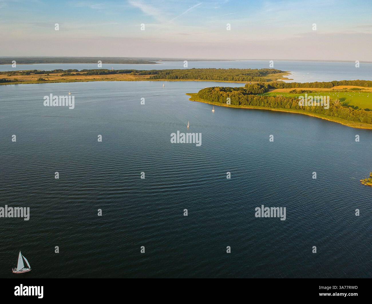 Aerial view mikolajskie lake hi-res stock photography and images - Alamy