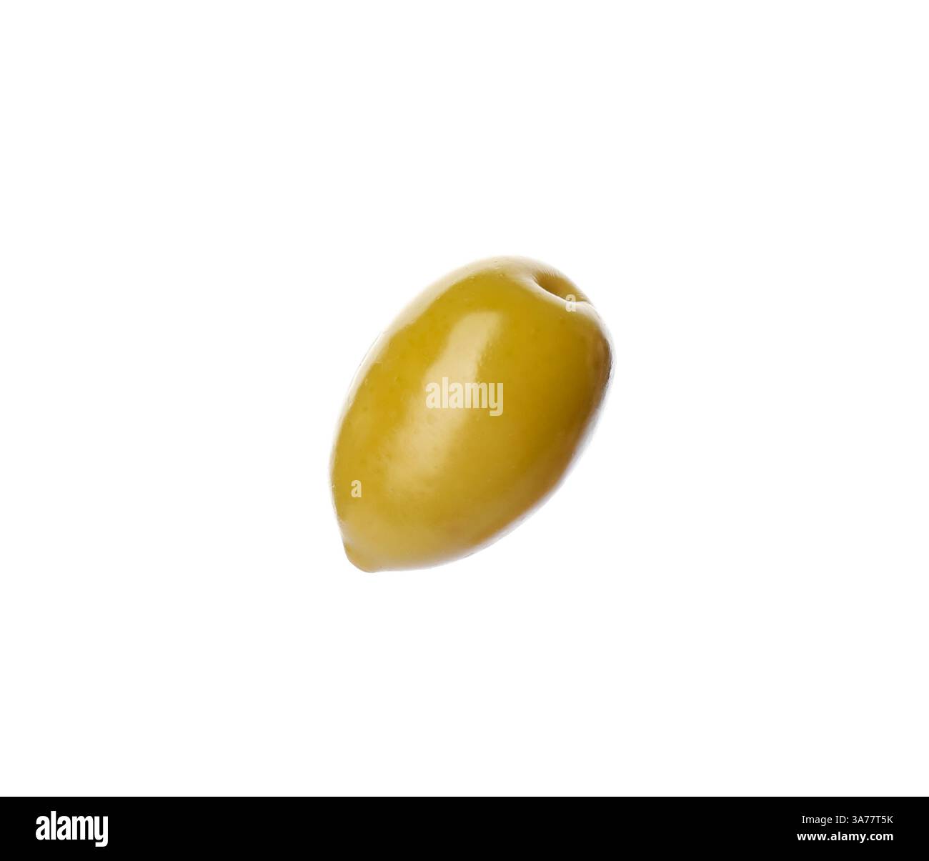 Ripe raw green olive Cut Out Stock Images & Pictures - Alamy