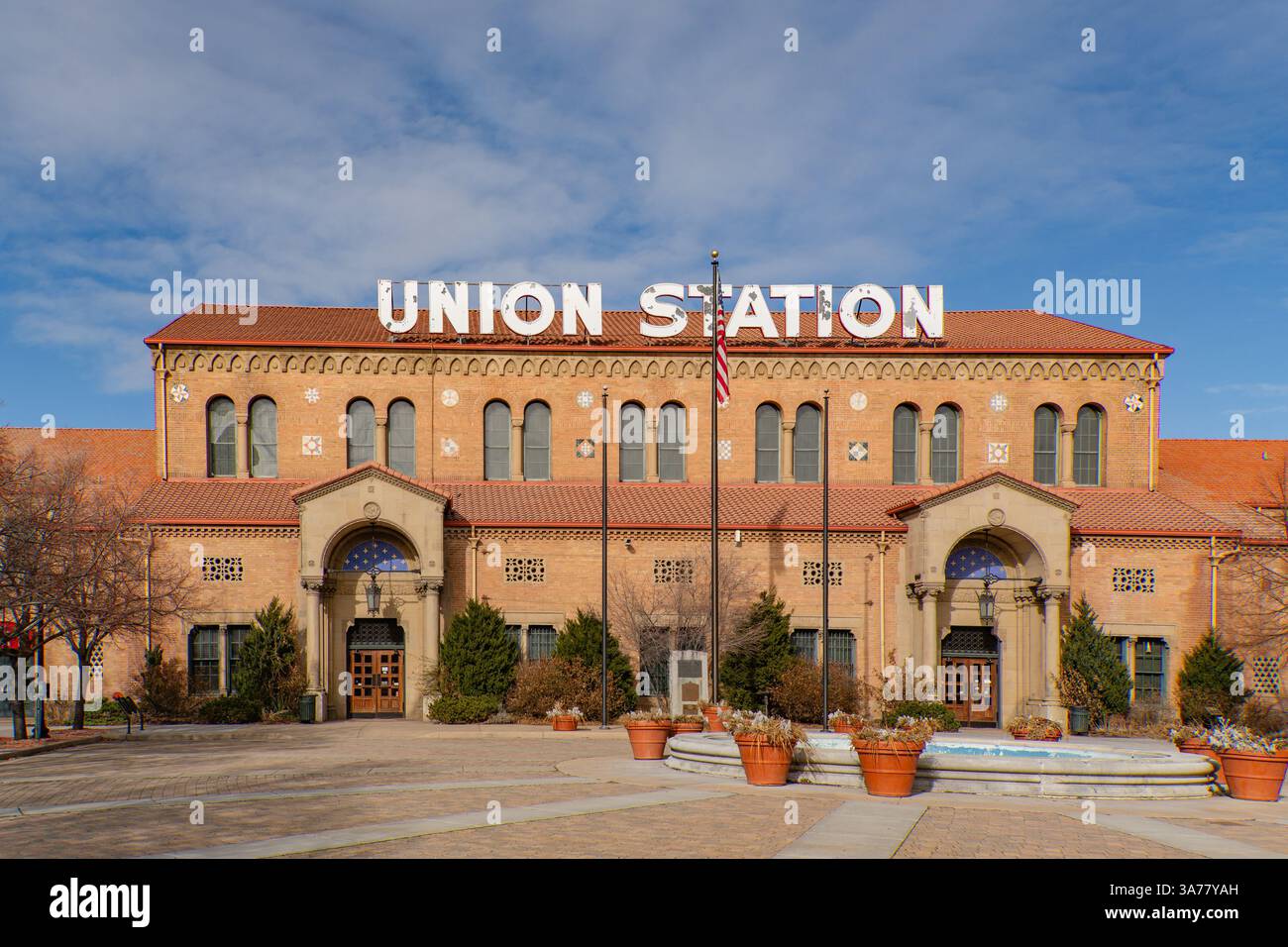 Ogden, UT, US-March 23, 2025: Union Station the historic train station ...