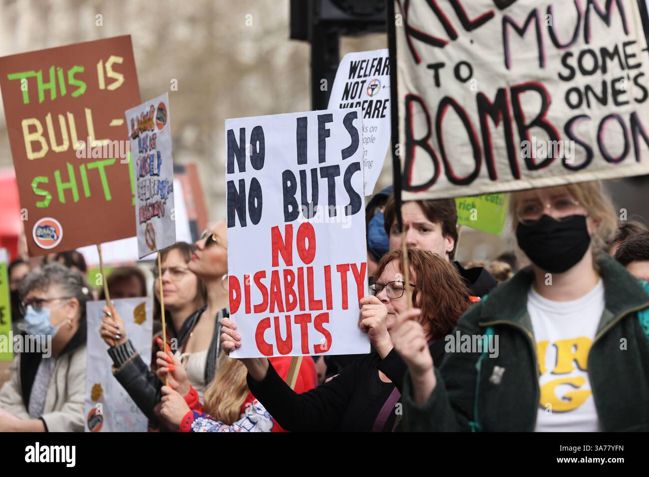Westminster protest welfare 2025 hi-res stock photography and images ...
