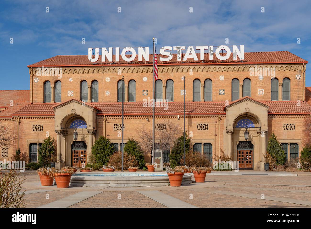 Ogden, UT, US-March 23, 2025: Union Station the historic train station ...