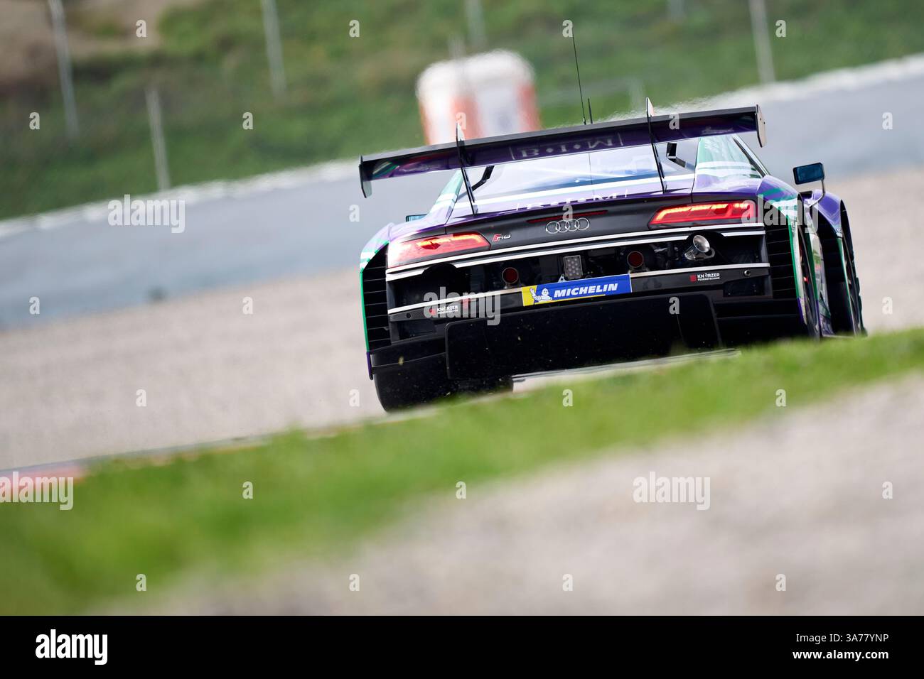 BARCELONA, SPAIN - MARCH 25: (1) Eastalent Racing (AUT) Audi Sport R8 ...