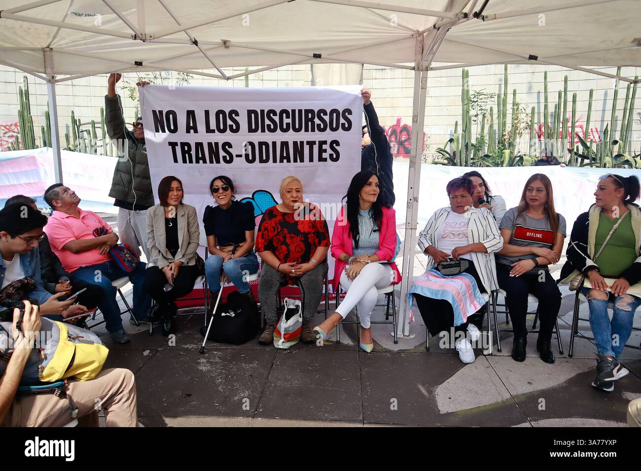 Mexico City, Mexico. 26th Mar, 2025. Diana Sanchez Barrios, transgender ...