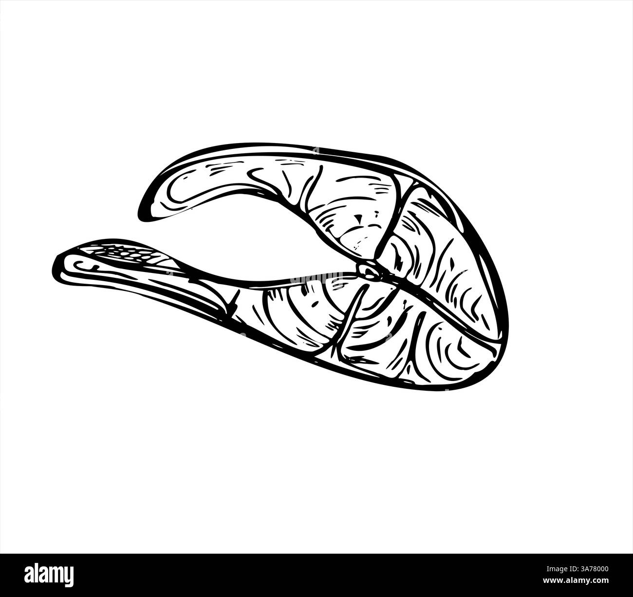 Fish fillet steamed Stock Vector Images - Alamy