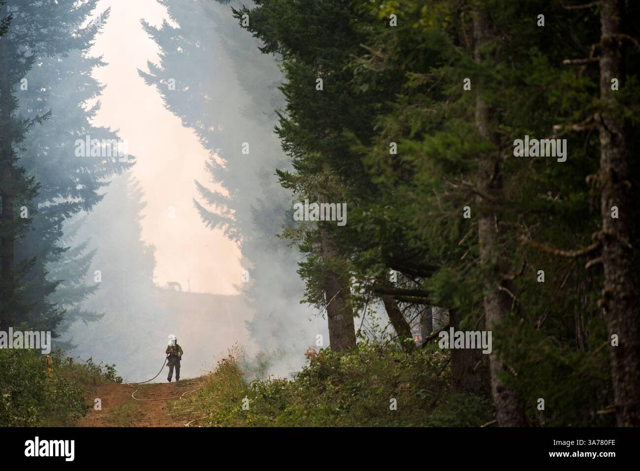 FILE - Washington Department of Natural Resources firefighter Chris ...
