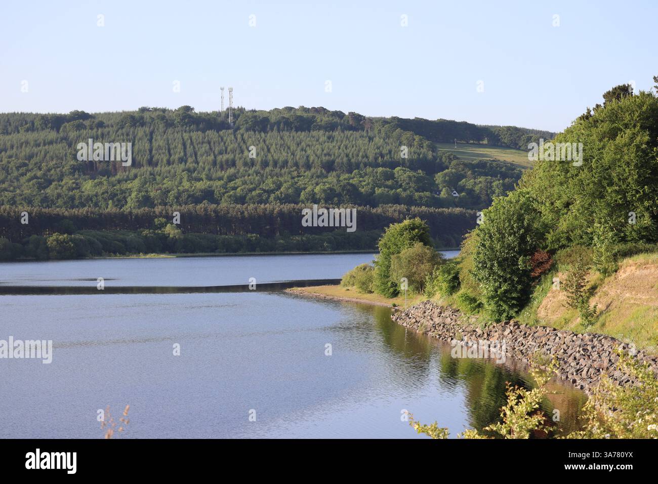 Blessington Lake, also known as Blessington Reservoir, is a large ...