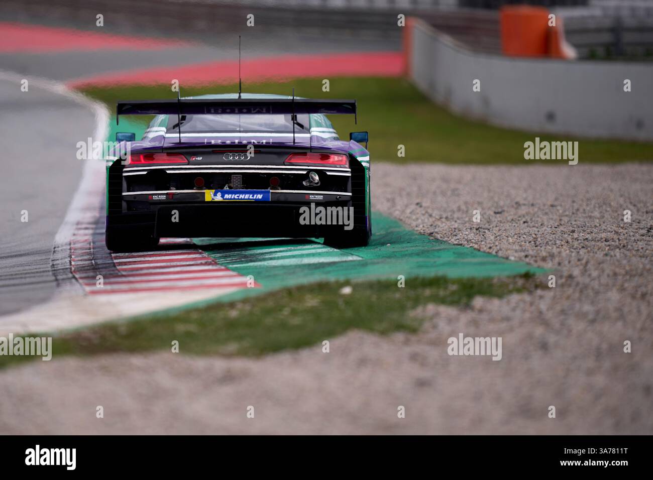 BARCELONA, SPAIN - MARCH 25: (1) Eastalent Racing (AUT) Audi Sport R8 ...