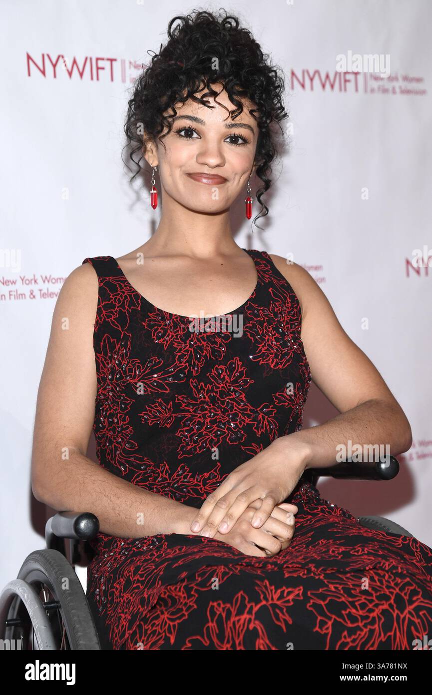 Marissa Bode attends attends the New York Women in Film and Television ...
