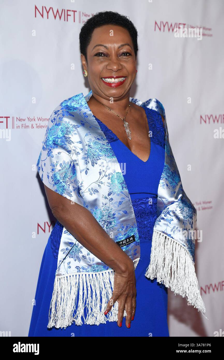 Zenaida Mende attends the New York Women in Film and Television (NYWIFT ...