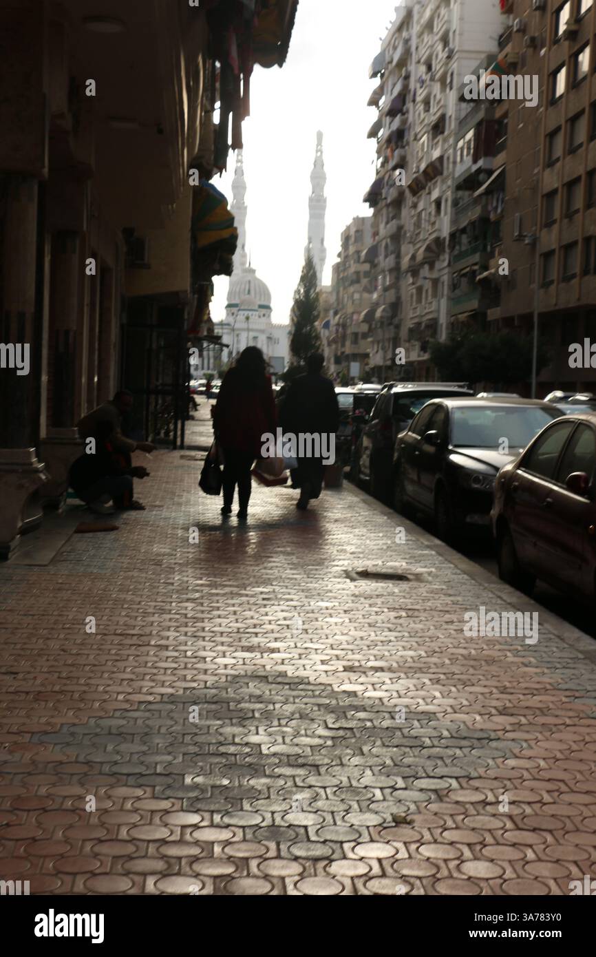 A walk in the Egyptian Streets Stock Photo - Alamy