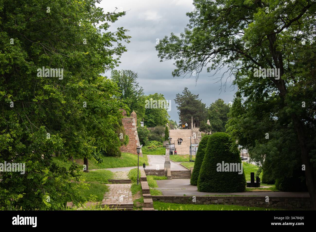 Pobednik, the statue of victory at Kalemegdan, stands as a symbol of ...