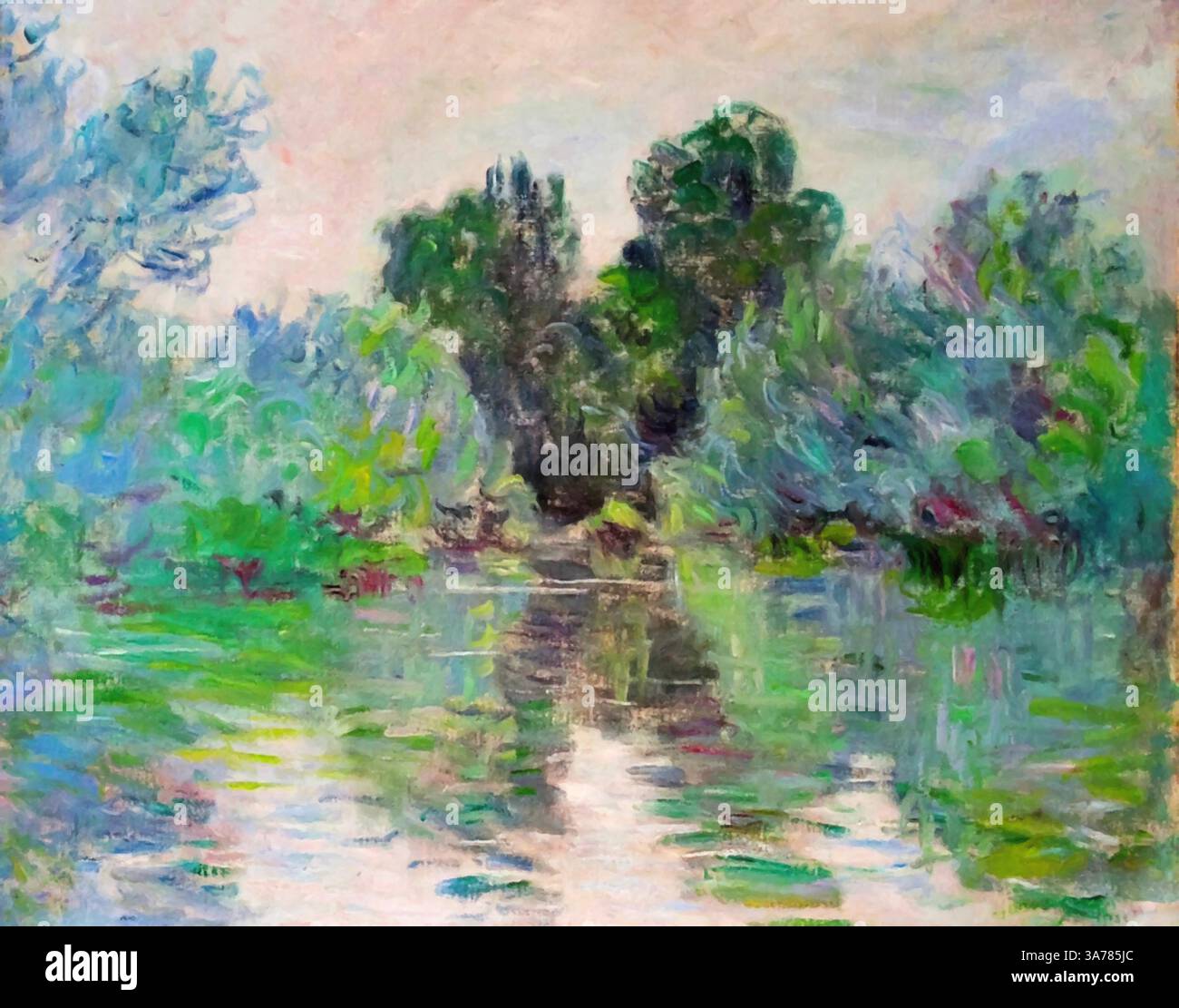 Japanese garden paintings Stock Vector Images - Alamy