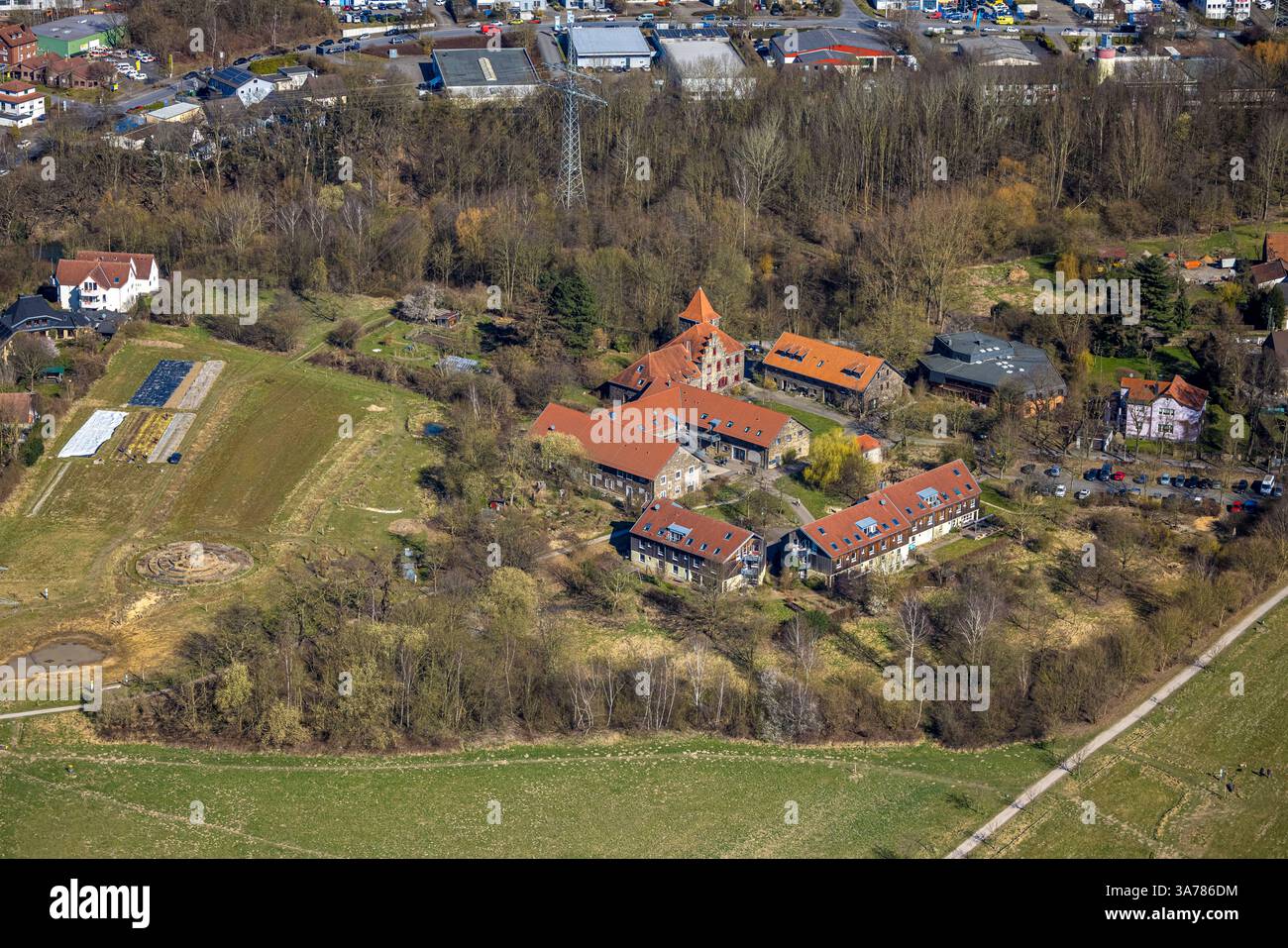 Luftbild, Christopherus-Haus e.V. - Wohn- und Lebensgemeinschaft Witten Christopherus-Hof ...