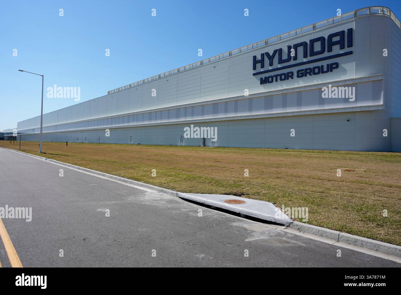 The Hyundai Motor Group Metaplant America is seen, Wednesday, March 26 ...