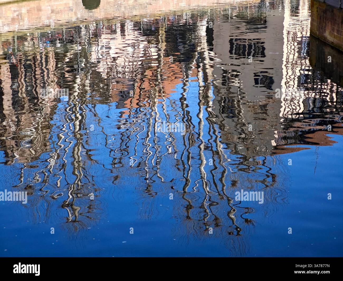 RECORD DATE NOT STATED houses of petit France as mirror finish of the ...