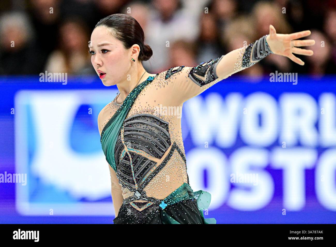 Wakaba HIGUCHI (JPN), during Women Short Program, at the ISU World ...