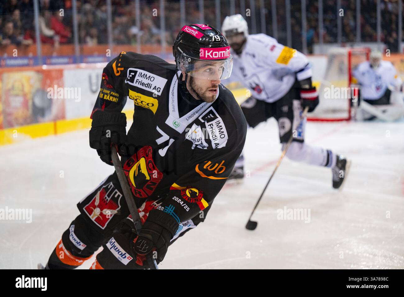 26/03/2025, Bern, PostFinance Arena, SC Bern - Fribourg-Gottéron, #79 ...