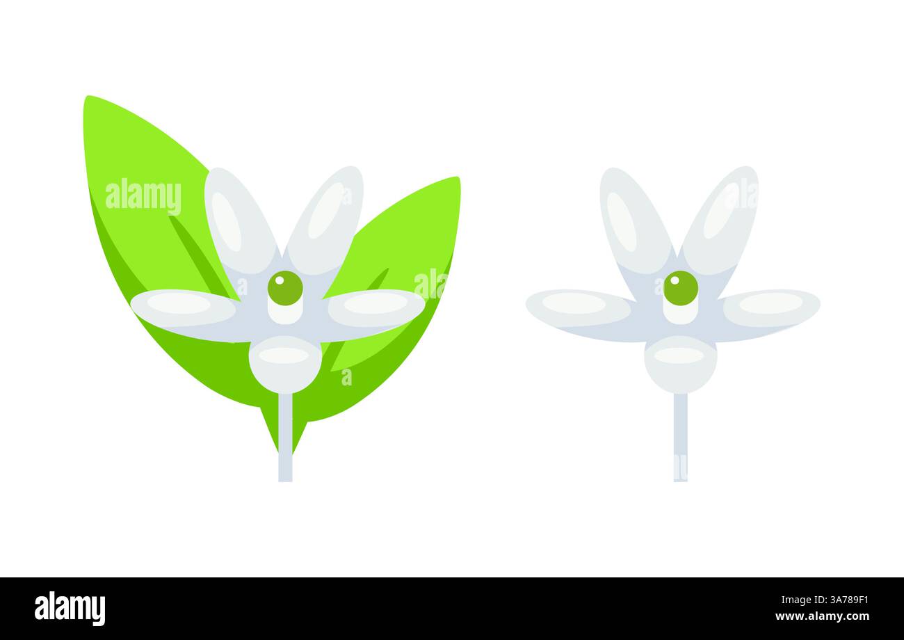 Budding fragrance Stock Vector Images - Alamy