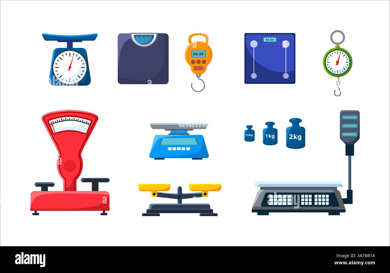 Store electronic and mechanical scales for weight measuring. Market or ...