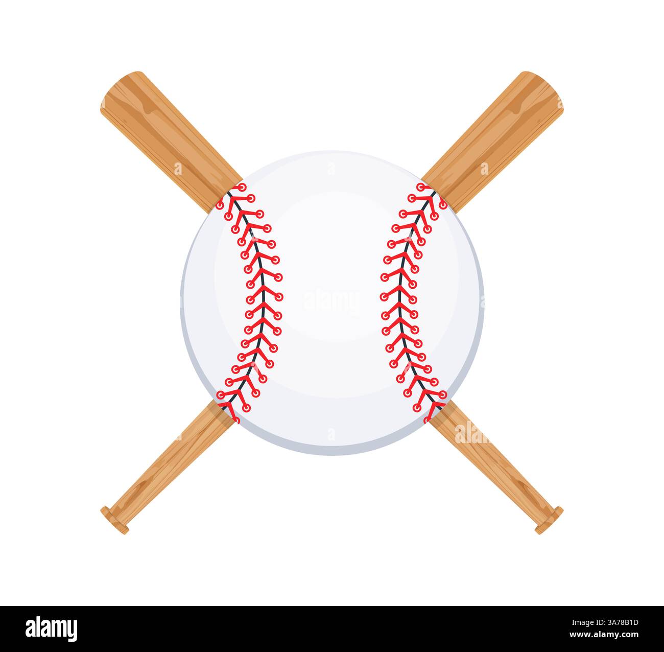 Baseball ball. Baseball Stitches. SoftBall Base Ball. Vector ...