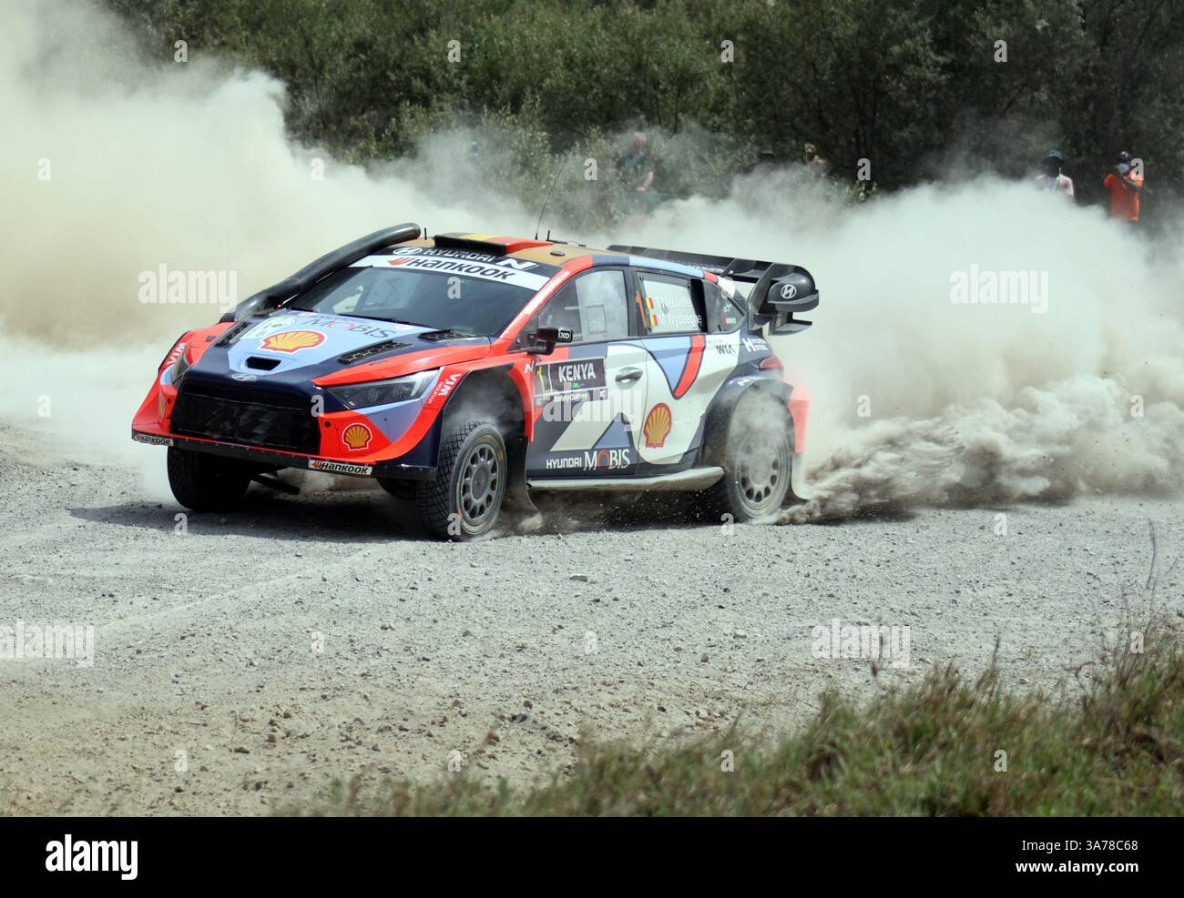 Day five of the FIA World Rally Championship, Motorsport Rallye, Safari ...