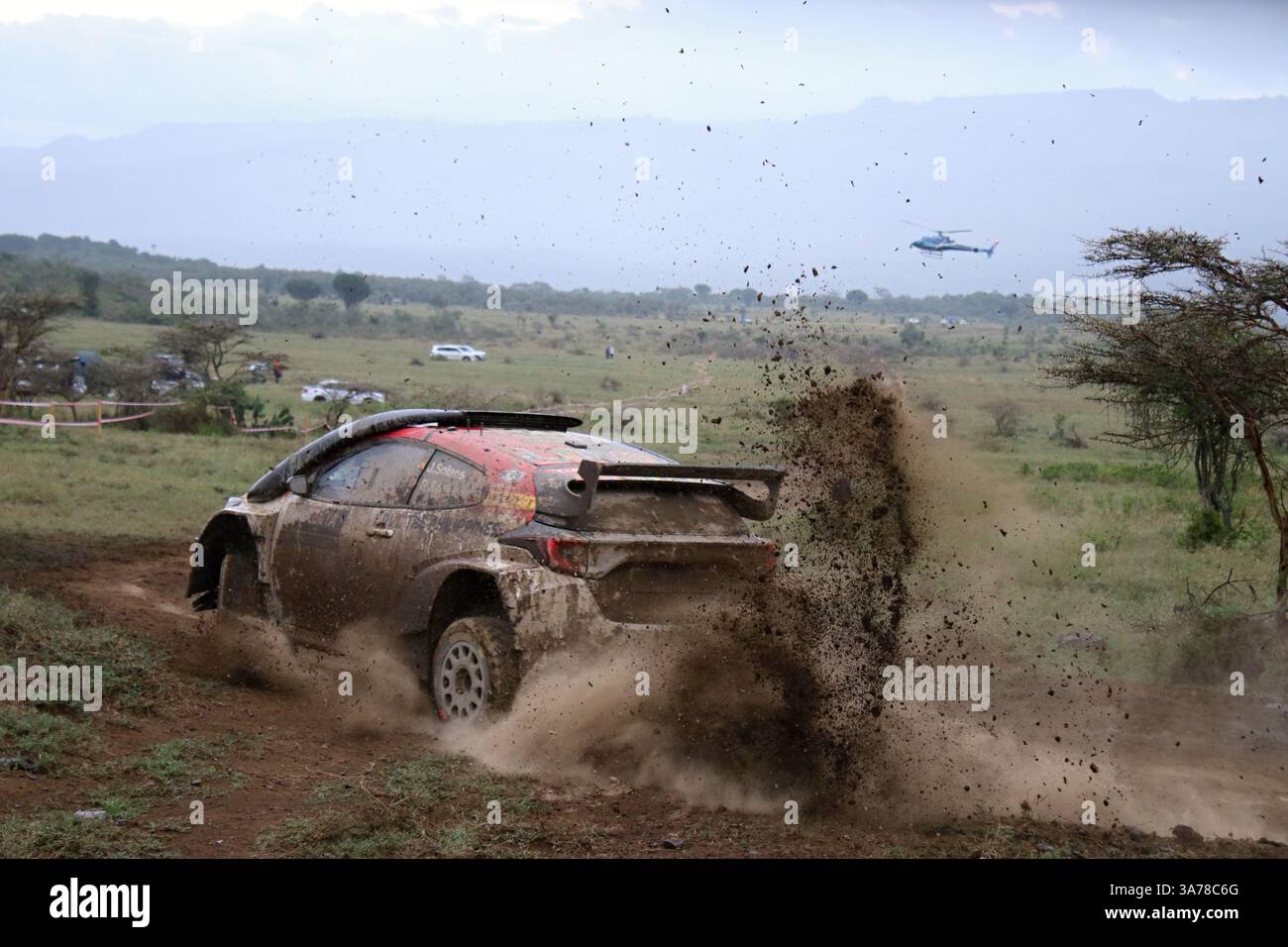 On the fourth day of the event, the FIA World Rally Championship WRC ...