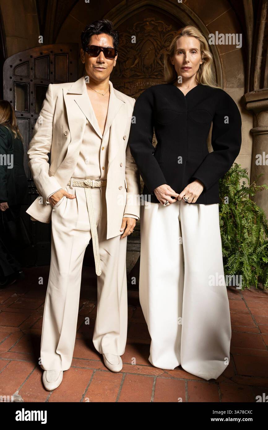West Hollywood, USA. 26th Mar, 2025. Carlos Eric Lopez and Dree ...