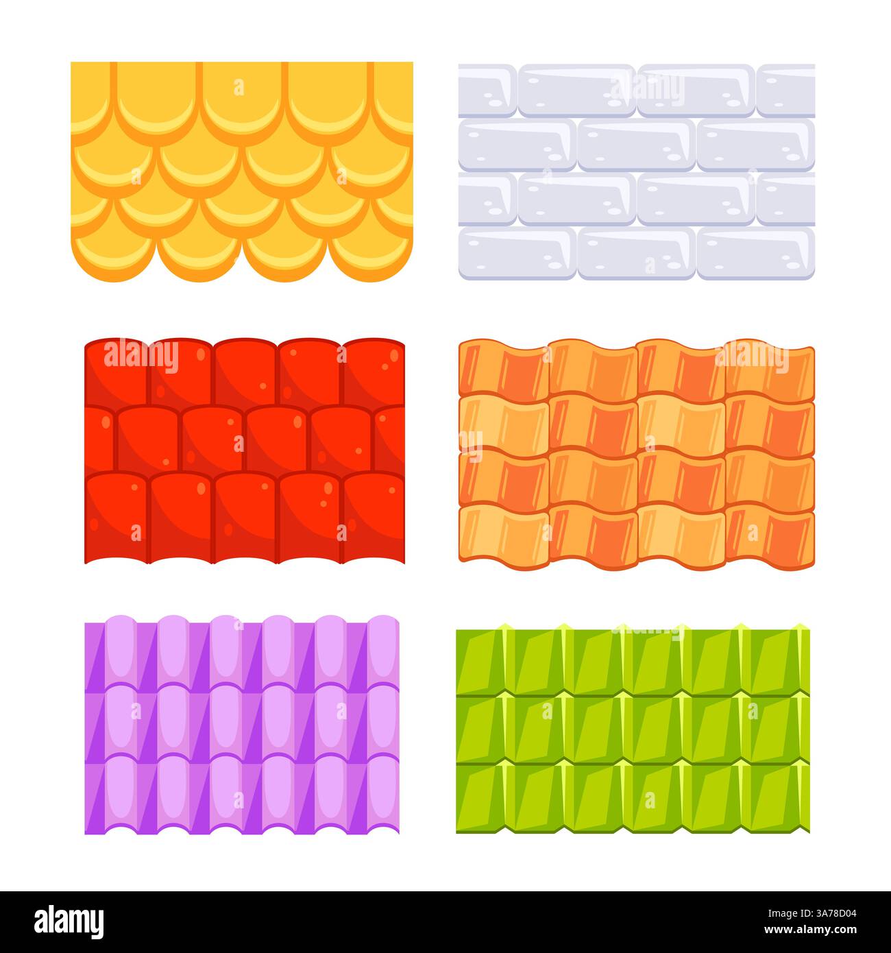 Roof tile textures, materials. Roof profile sheets for house or home ...