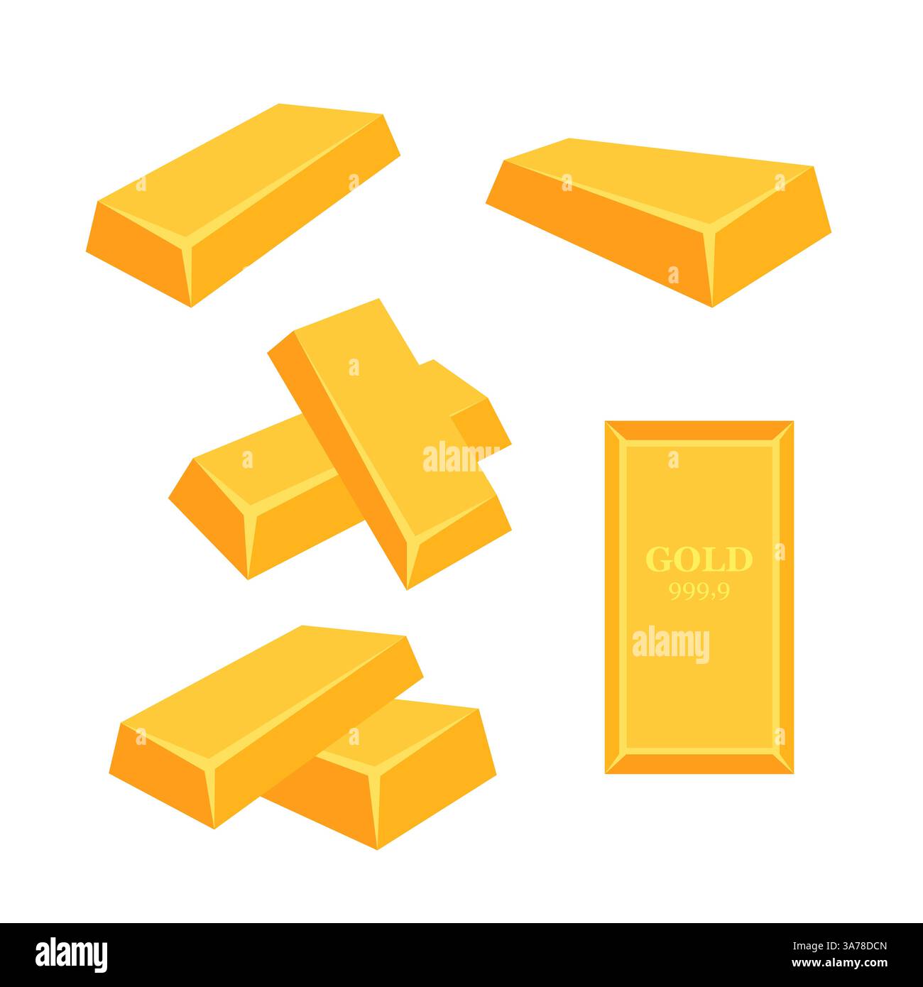 Gold bars shimmering golden bricks hi-res stock photography and images - Alamy
