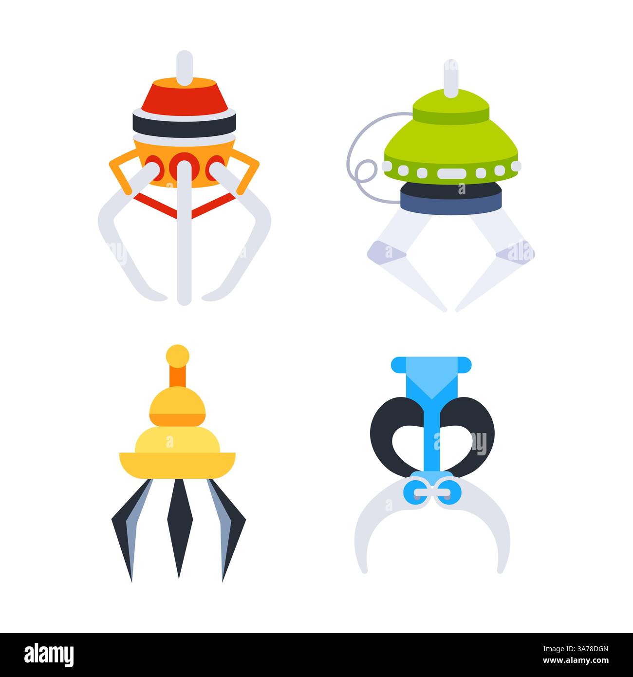 Claw crane machine game Stock Vector Images - Alamy