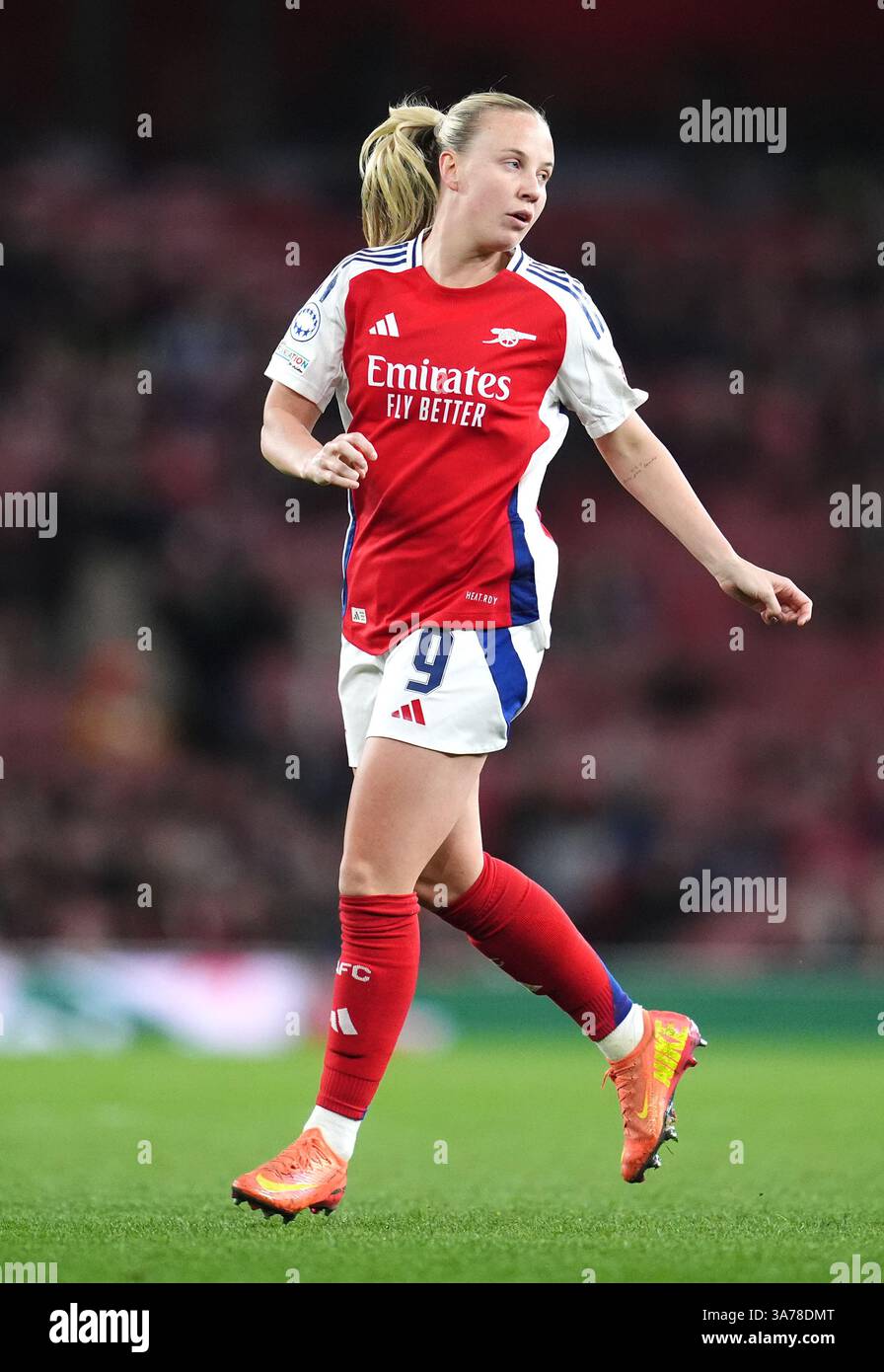 Arsenal's Beth Mead during the UEFA Women's Champions League, quarter ...