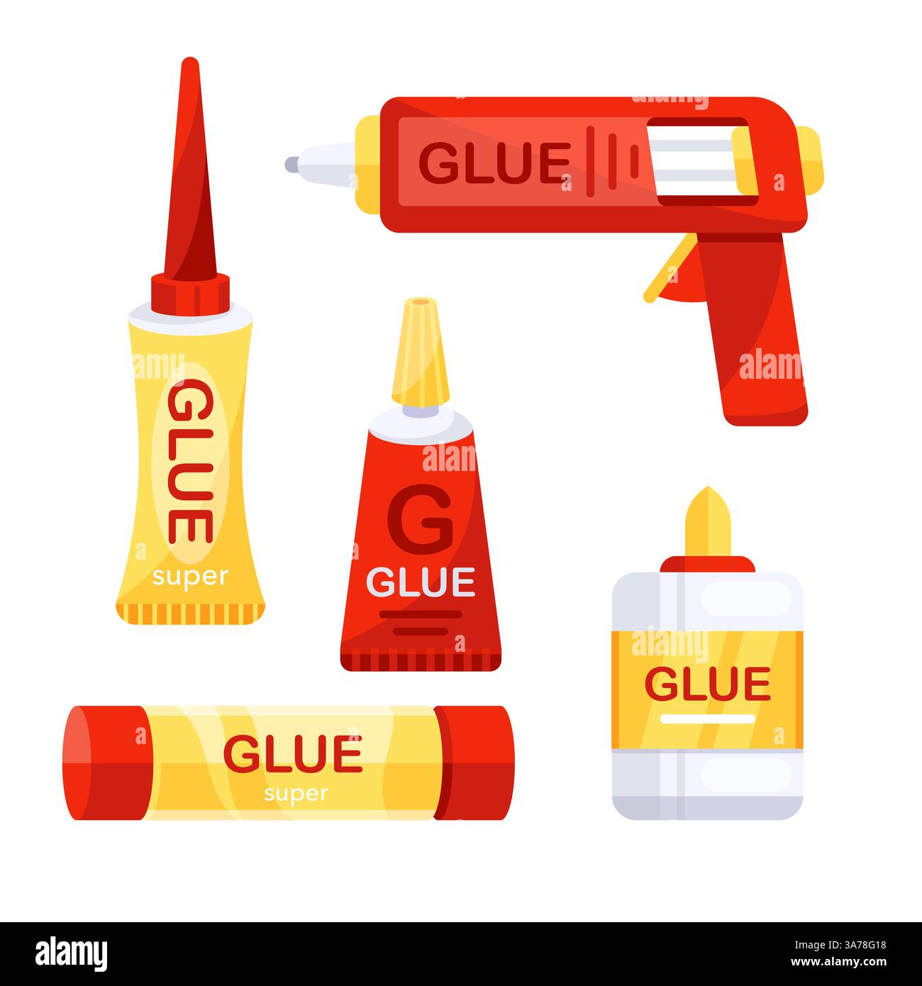 Adhesive solutions Stock Vector Images - Alamy
