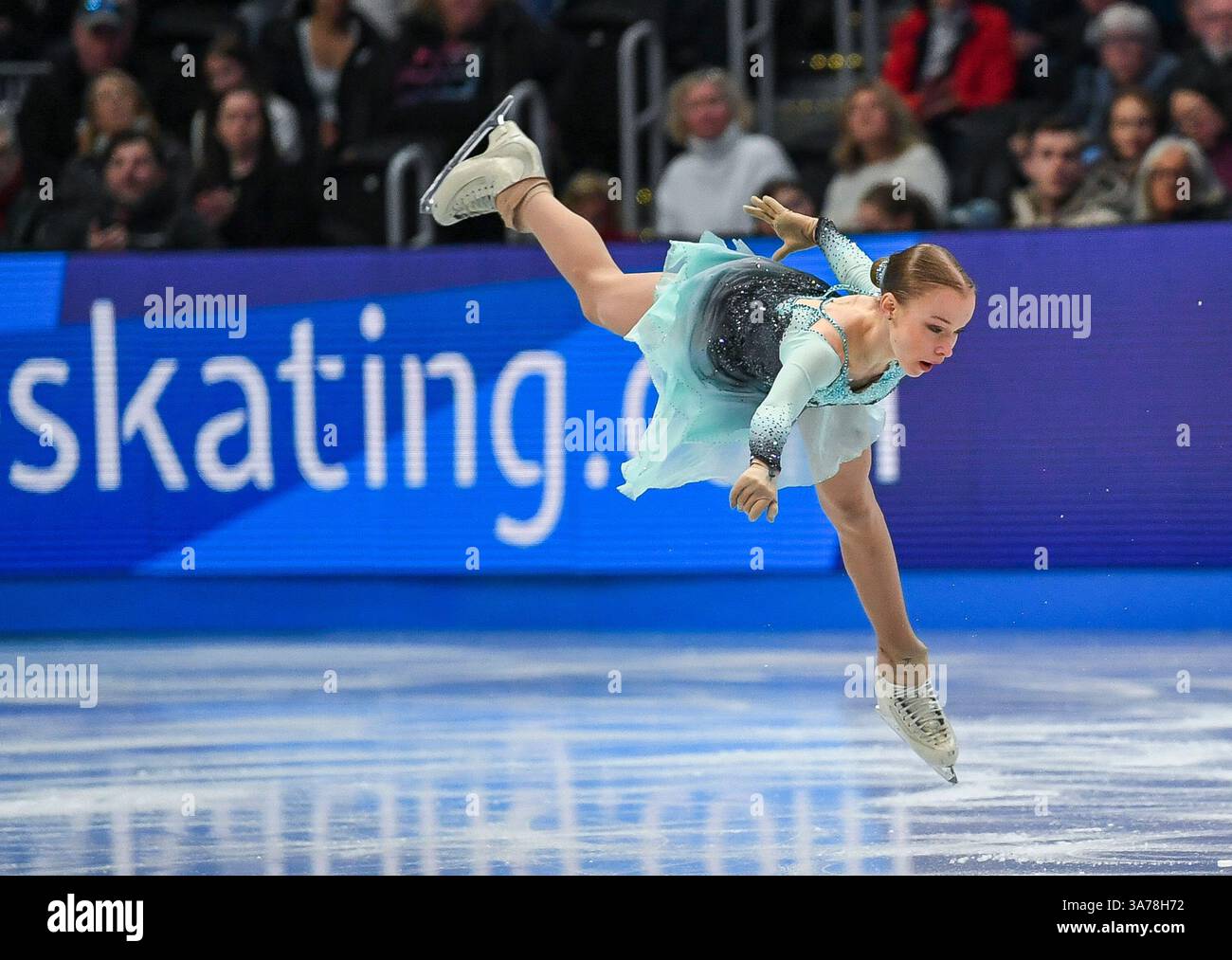 Boston, United States. 26th Mar, 2025. Mariia Seniuk of Israel performs ...