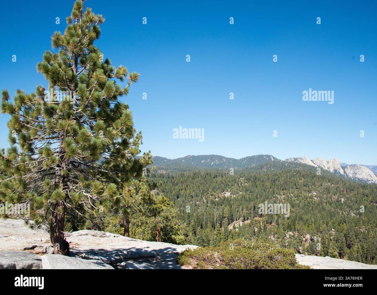 Scenery from around the Sequoia National Forest in California Stock ...