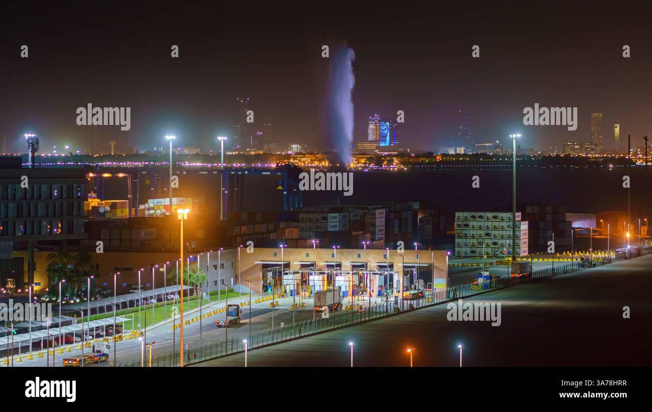 Jeddah, Saudi Arabia- Mar 08 2023, panoramic aerial view of Islamic ...
