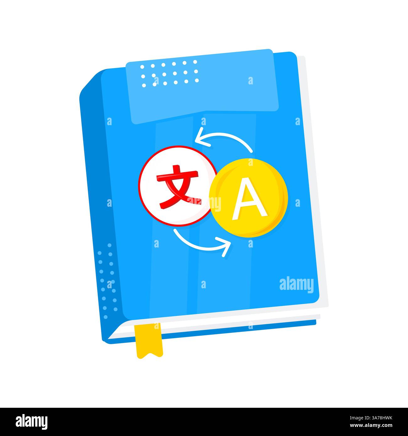 Blue dictionary translating chinese mandarin characters to english ...